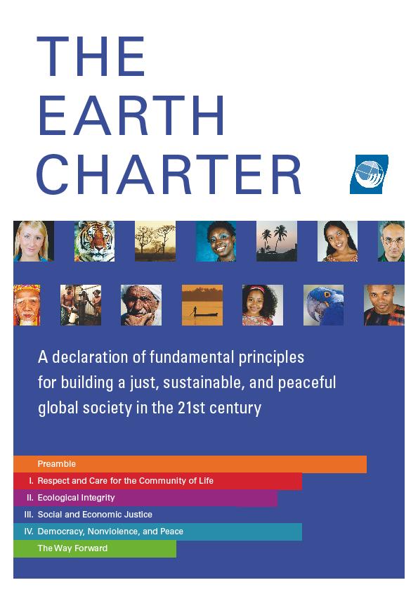 Earth Charter Brochure - Earth Charter