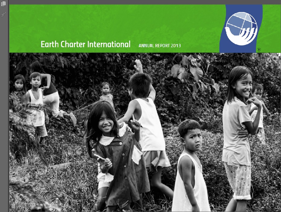 Earth Charter Initiative Annual Report 2013 - Earth Charter